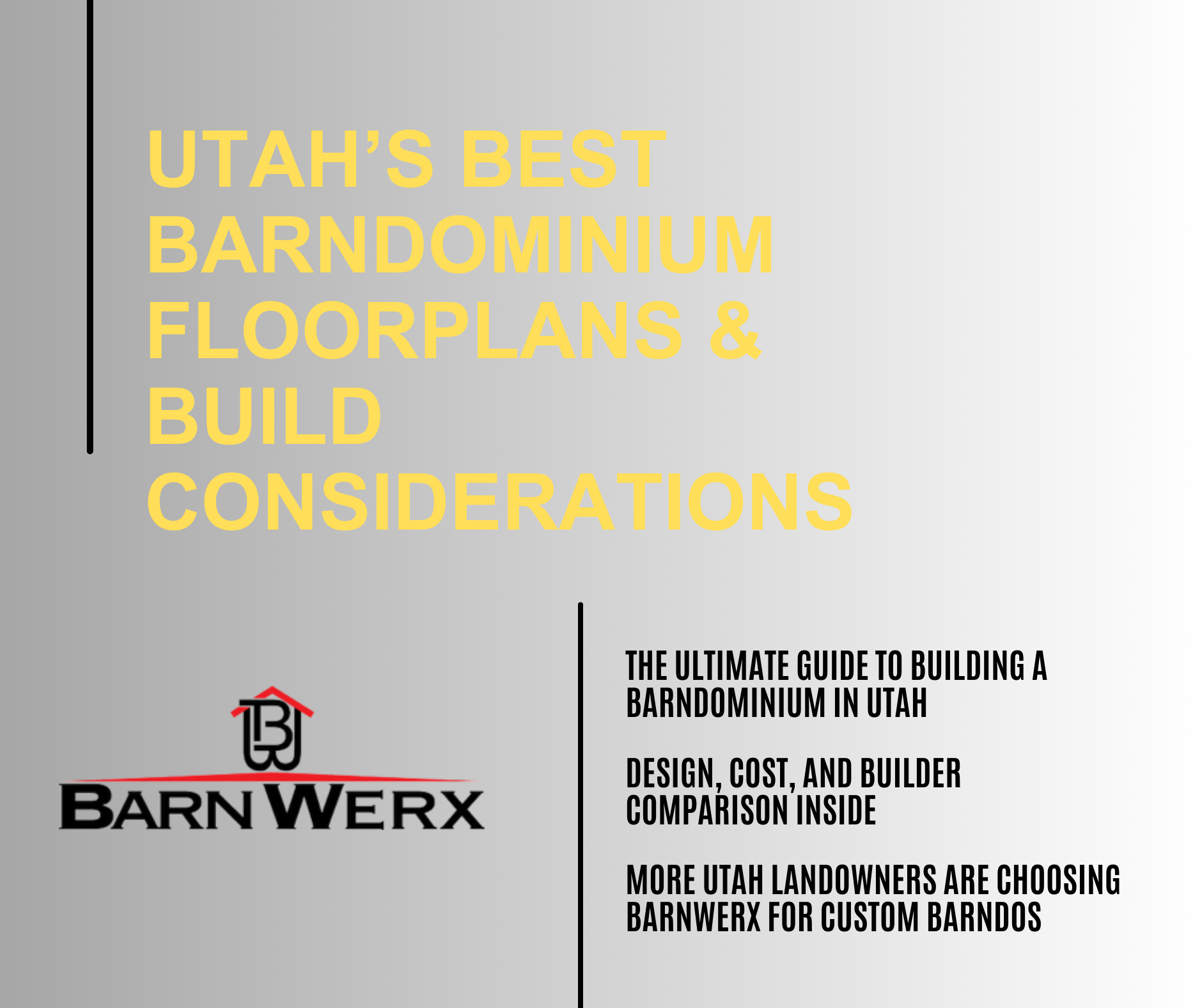 Utah’s Best Barndominium Floorplans & Build Considerations - BarnWerx